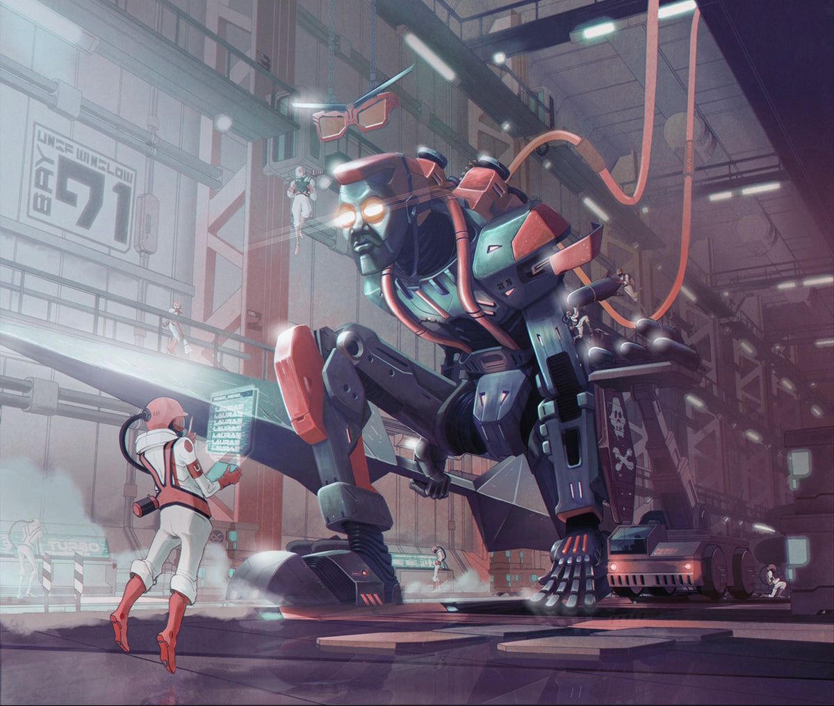 Update || Robo Nerd || Exclusive Artwork – Uncle Skro